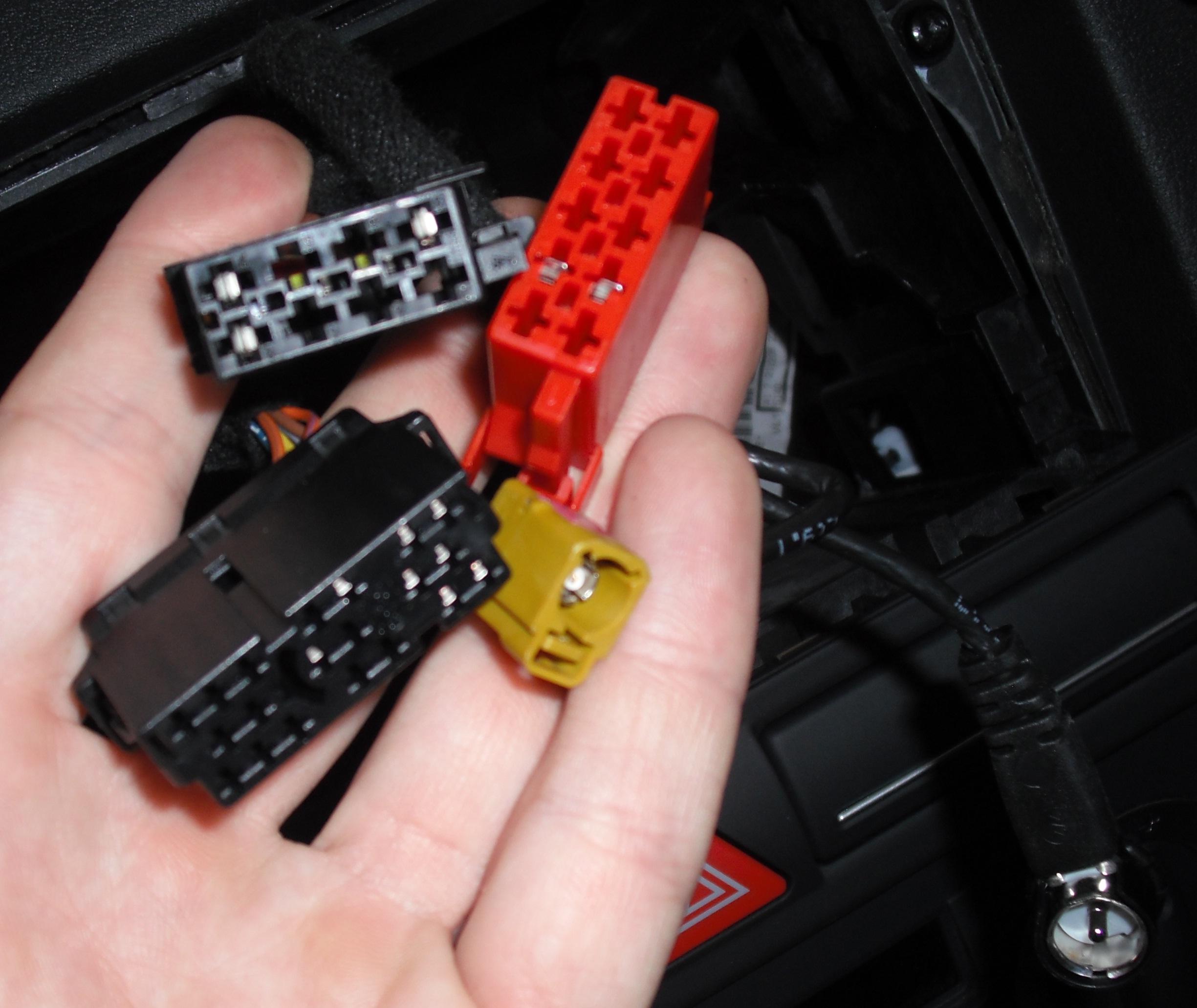 Cablage autoradio audi concert