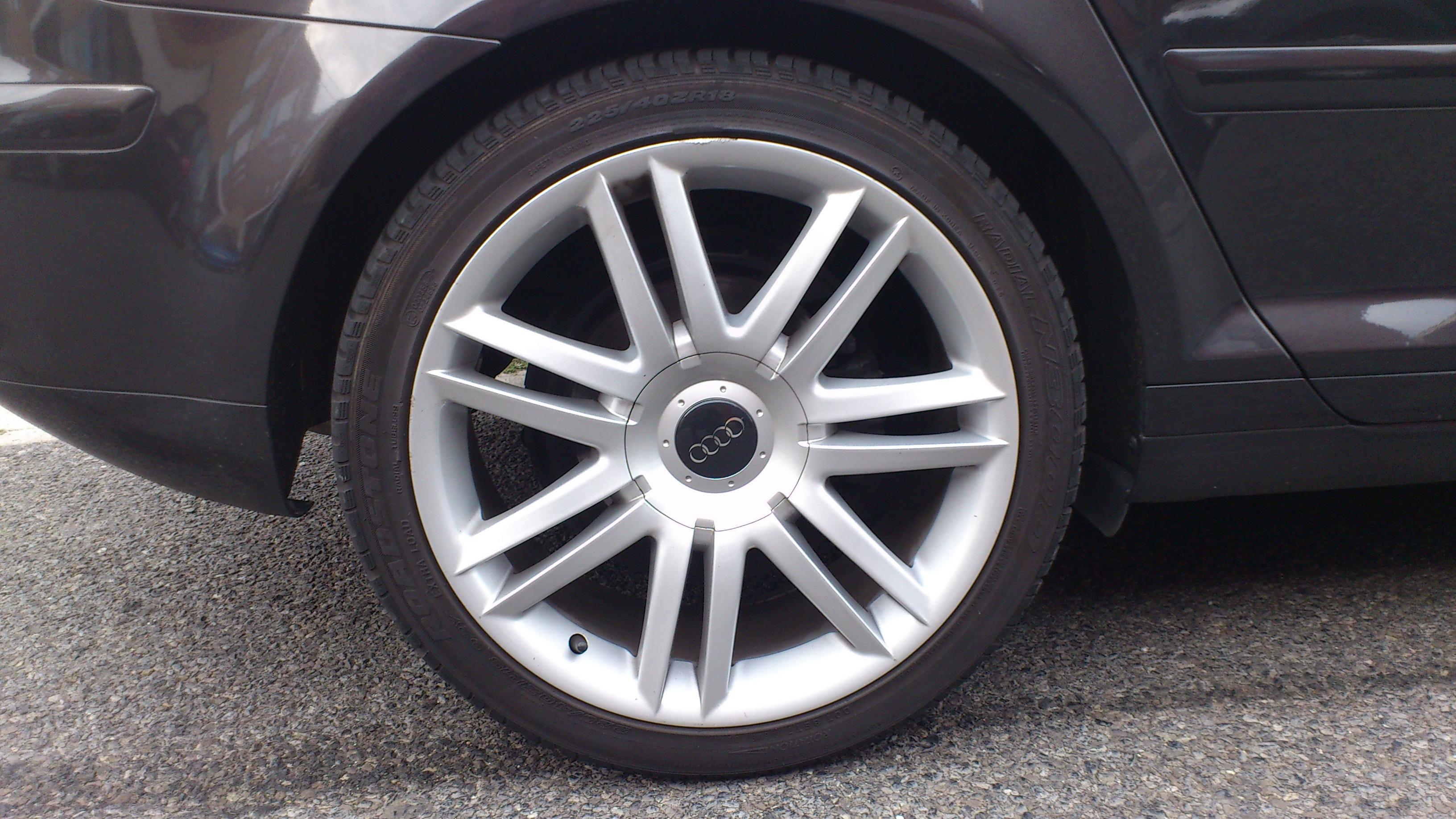 Jantes Audi S8 18 pouces frottement : Problèmes Train Roulant - Forum ...