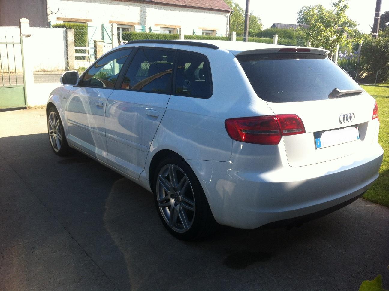 [lolo 45] 1.9 TDI 105Ch S-Line - 2008 blanc ibis VENDU : Garages des A3 ...