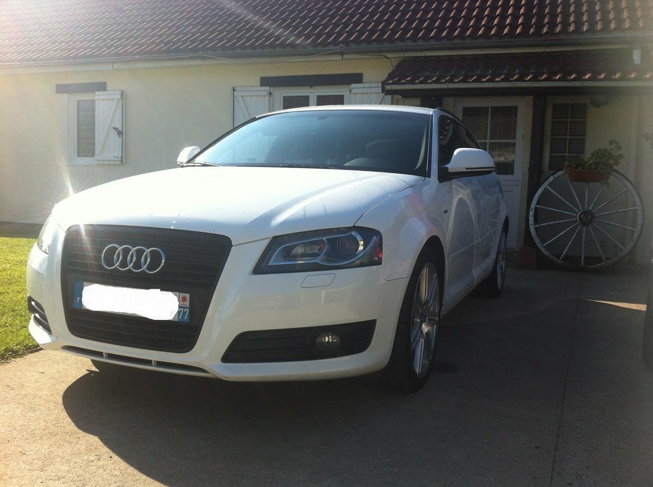 [lolo 45] 1.9 TDI 105Ch S-Line - 2008 blanc ibis VENDU : Garages des A3 ...