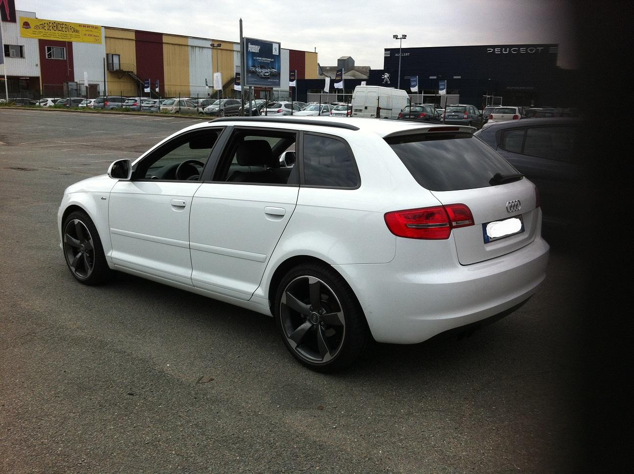 [lolo 45] 1.9 TDI 105Ch S-Line - 2008 blanc ibis VENDU : Garages des A3 ...