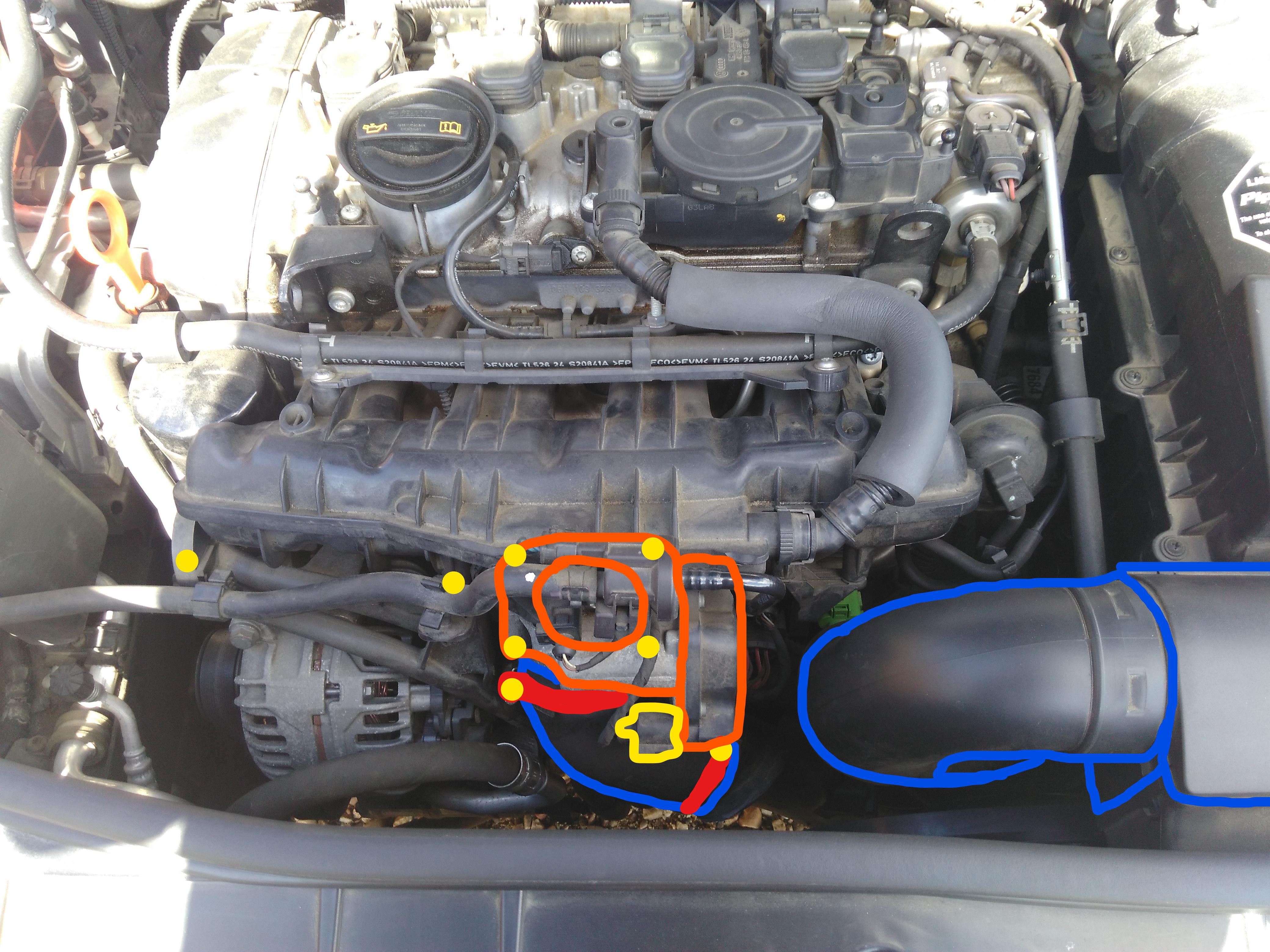 Changement boitier papillon : Problèmes Mécanique - Forum Audi A3 8P - 8V